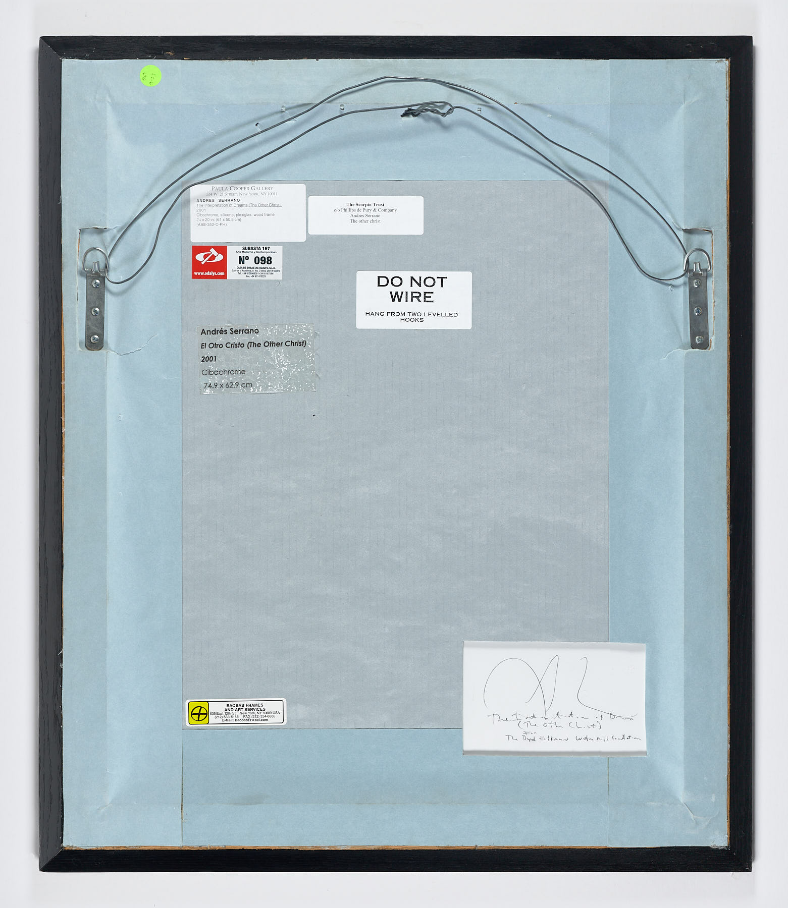 Andrés Serrano, El otro Cristo (The Other Christ) / The Interpretation ...