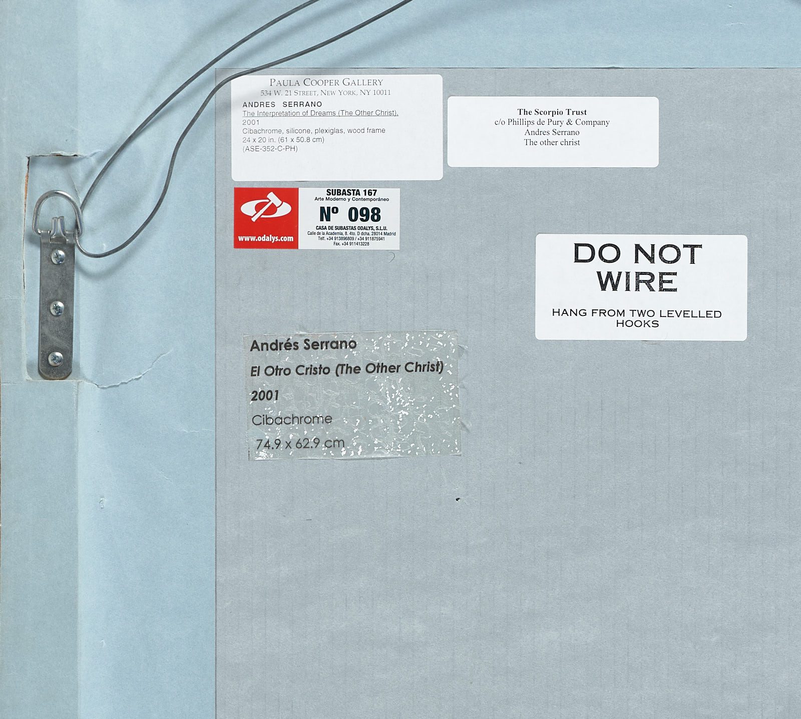 Andrés Serrano, El otro Cristo (The Other Christ) / The Interpretation ...